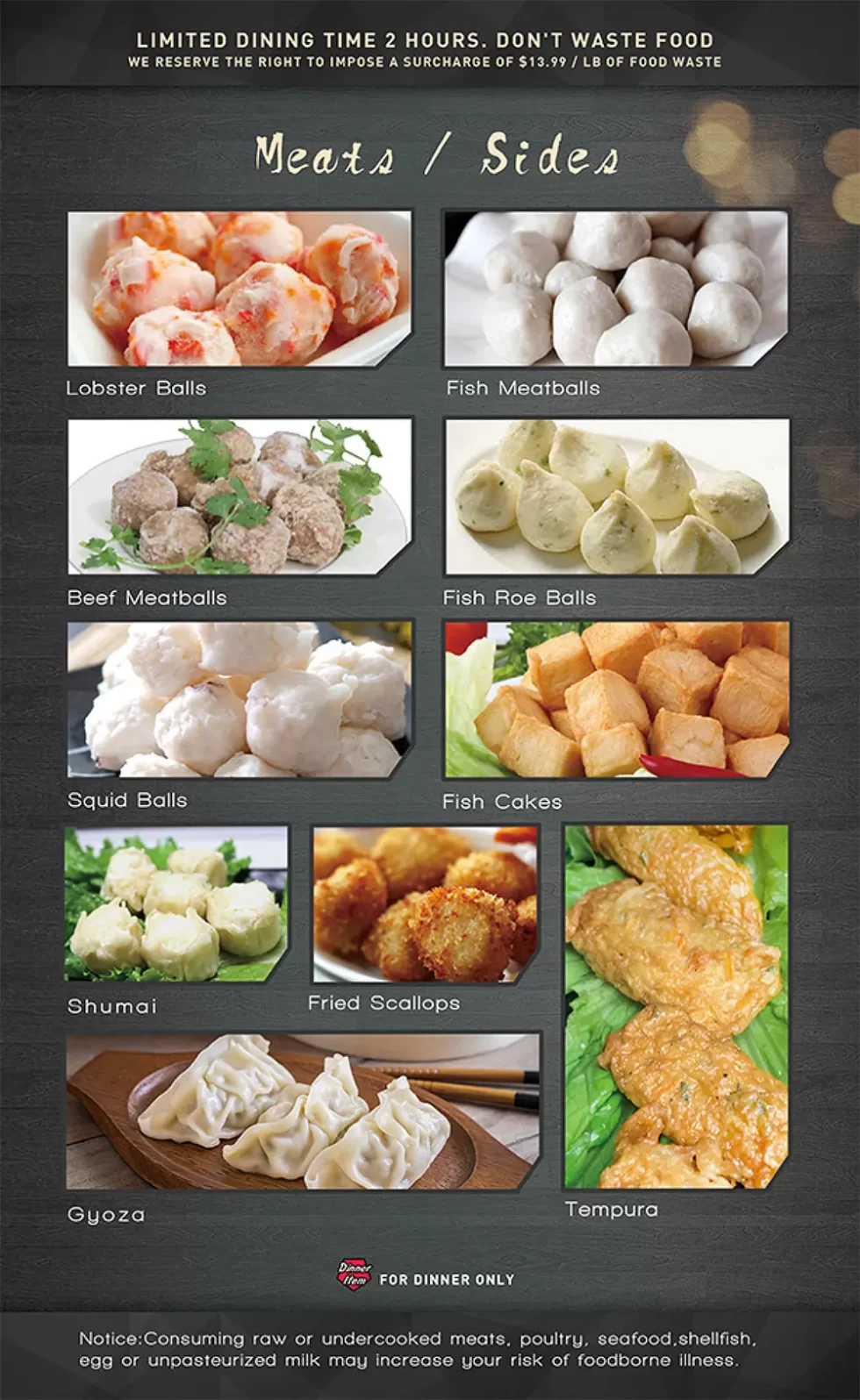 Menu - Kpot-PA 2店